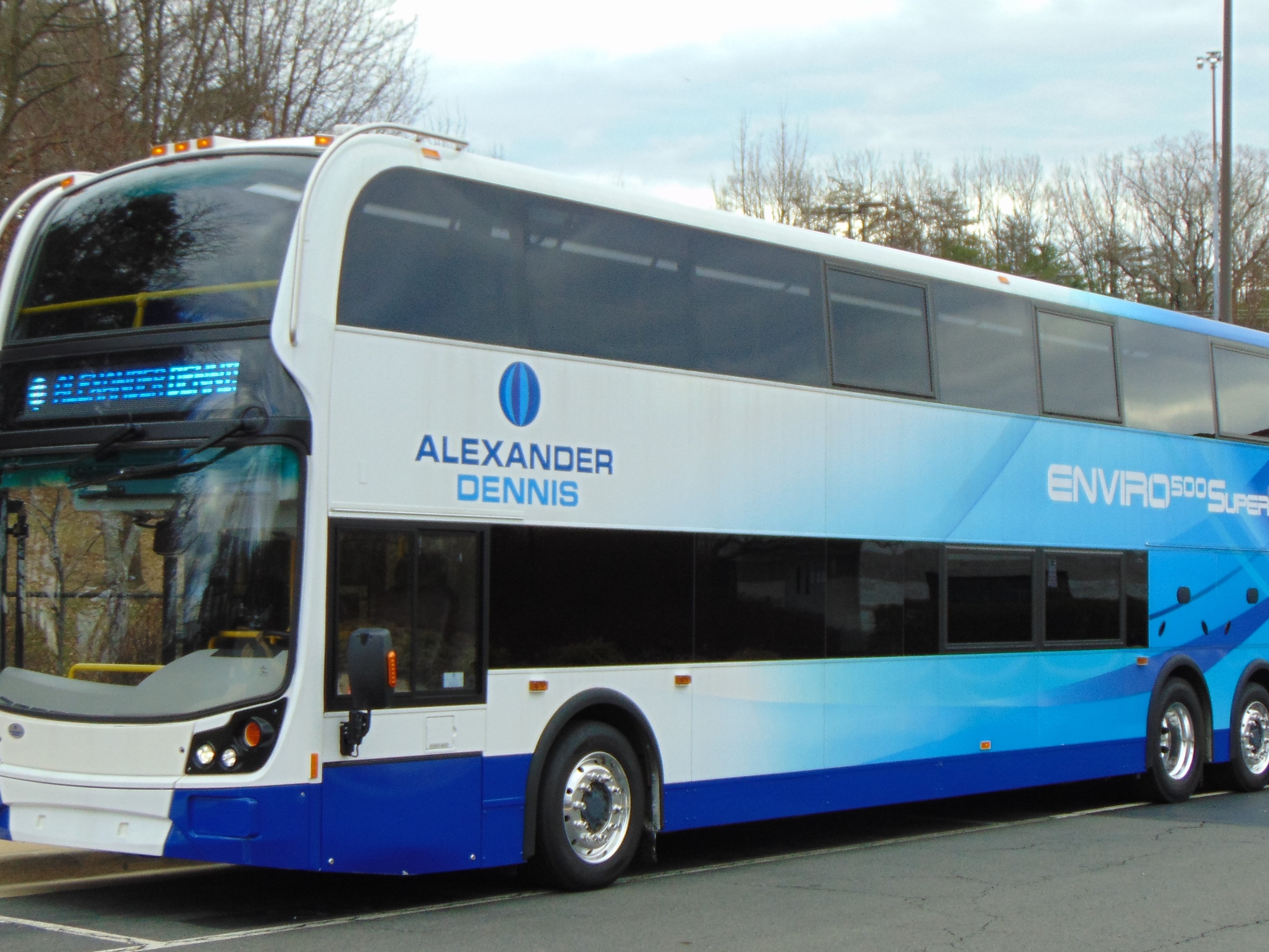 OmniRide Testing a Double Deck Bus | Prince William Living