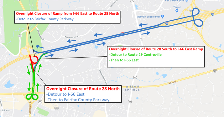 Overnight Closures, Traffic Stoppages on Route 28, Week of Oct. 6 ...