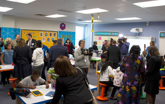 River Oaks Elementary School Opens Think Big Space | Prince William Living