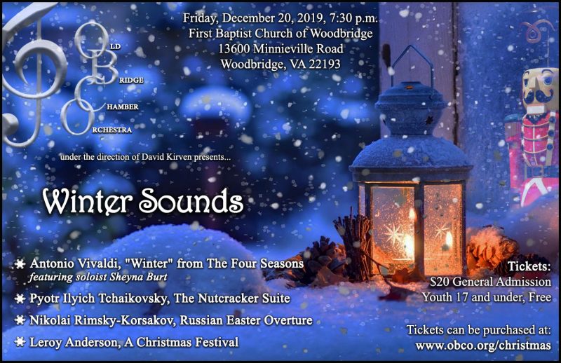 Old Bridge Chamber Orchestra Presents "Winter Sounds" | Prince William ...