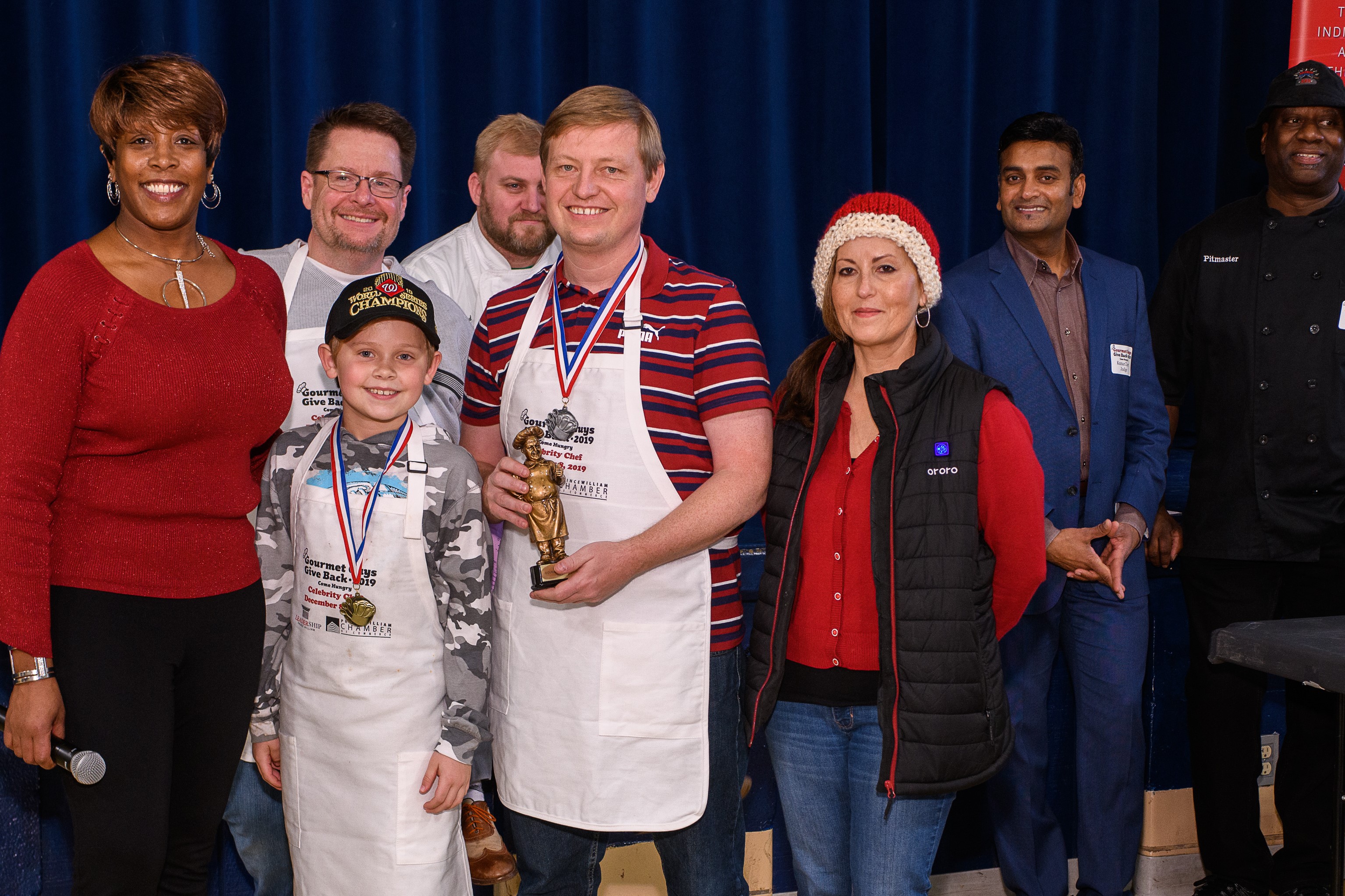 The Big Winners at Gourmet Guys Give Back | Prince William Living