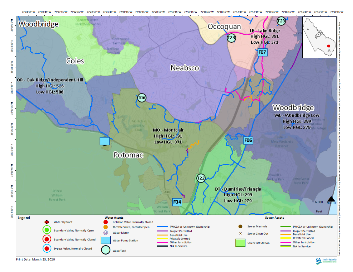 PWCSA Flushing in Woodbridge District | Prince William Living