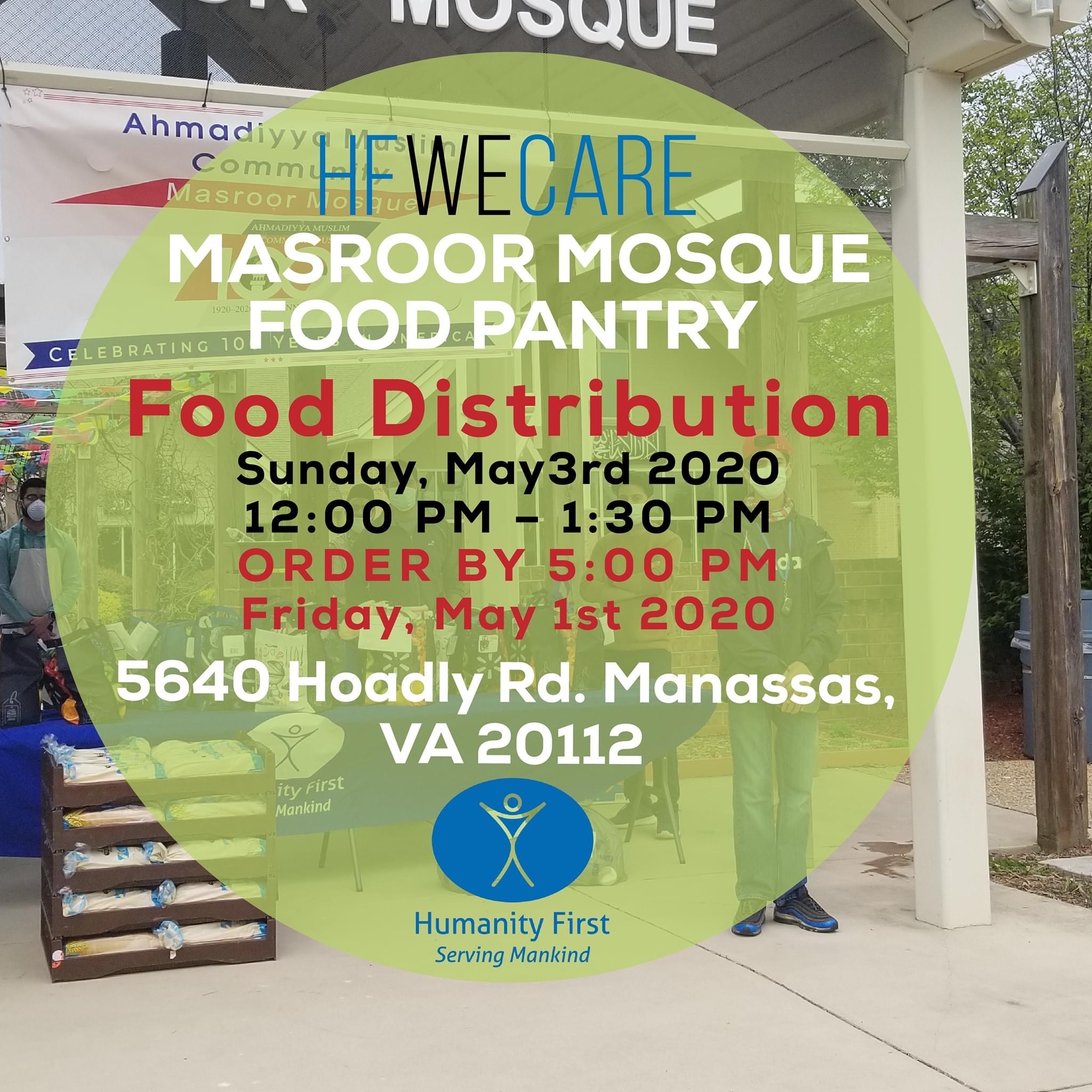 Masroor Mosque Food Pantry | Prince William Living