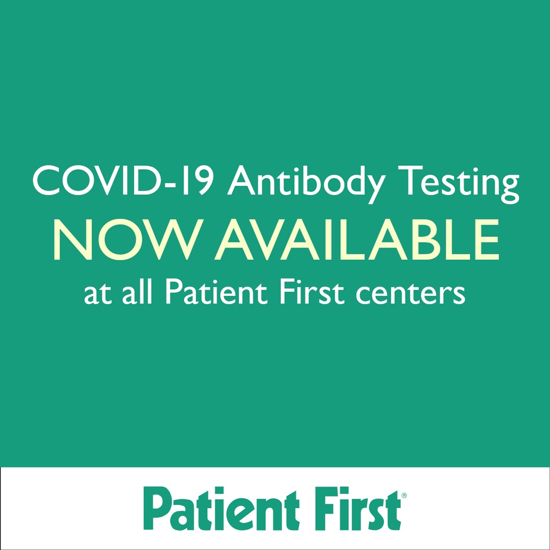 COVID-19 Antibody Testing Offered at Patient First | Prince William Living