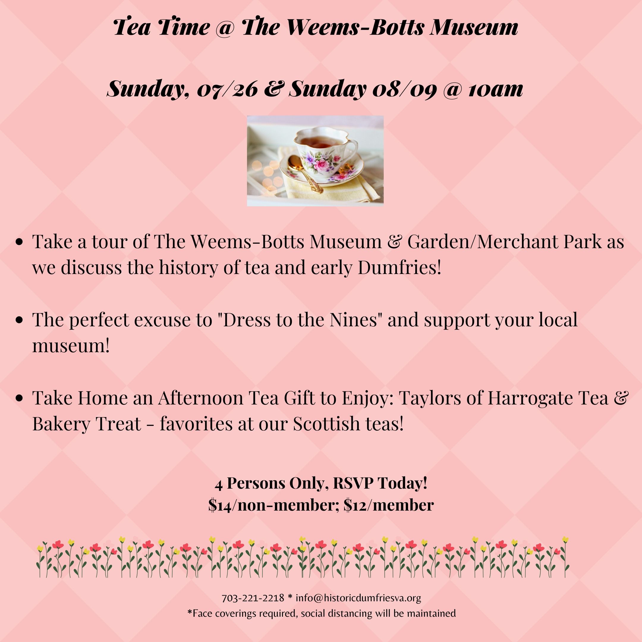 Tea Time at the Weems-Botts Museum | Prince William Living