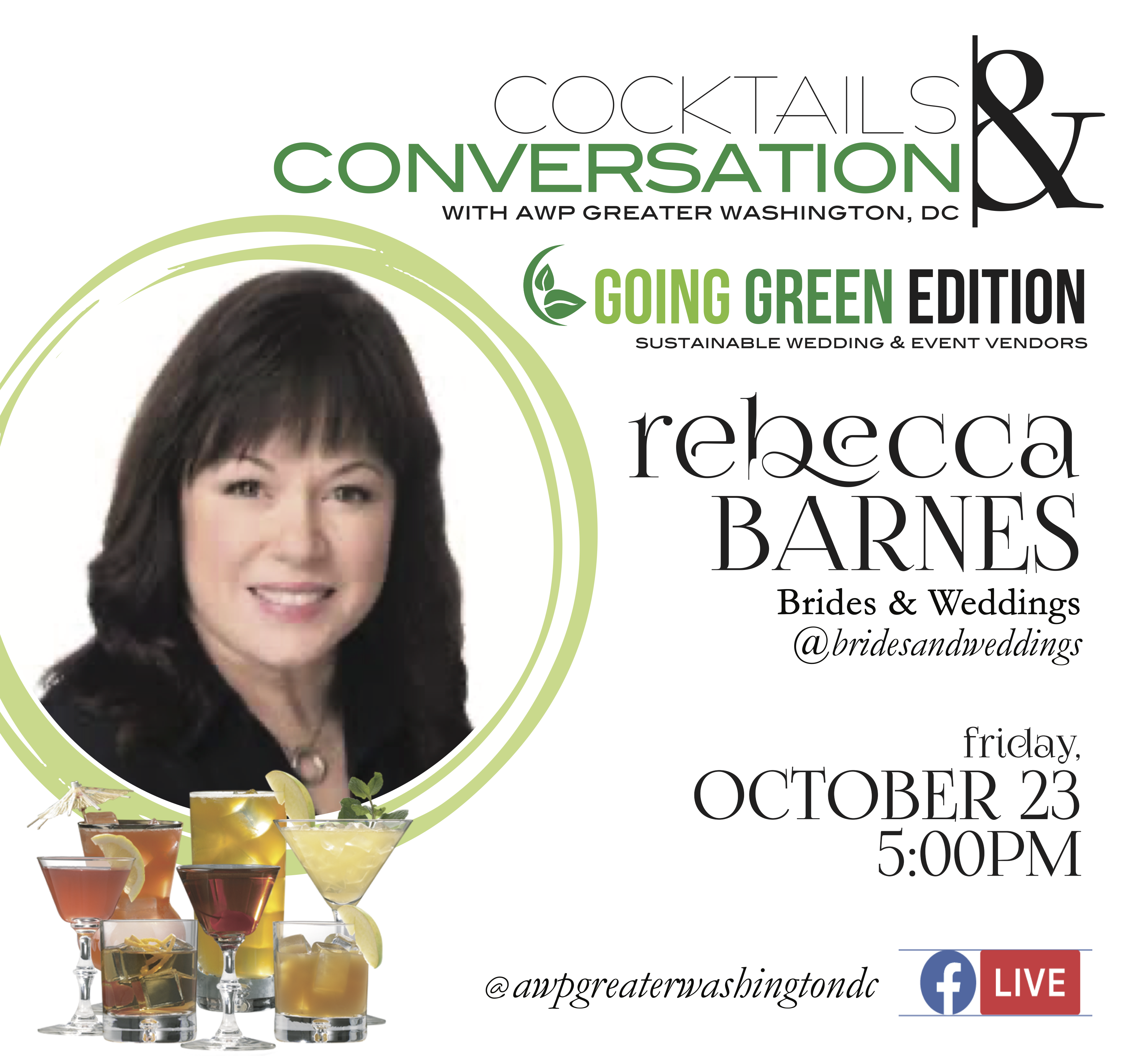 Cocktails & Conversation with Rebecca Barnes | Prince William Living