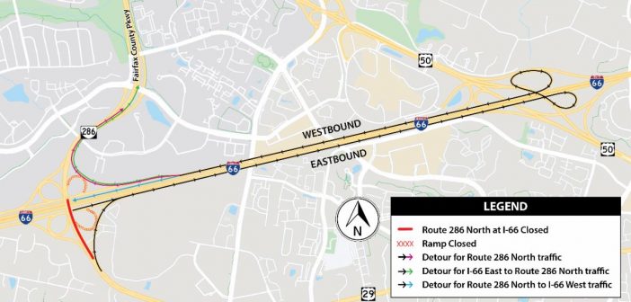 Overnight Full Closure of Route 286 (Fairfax County Parkway) North at I ...