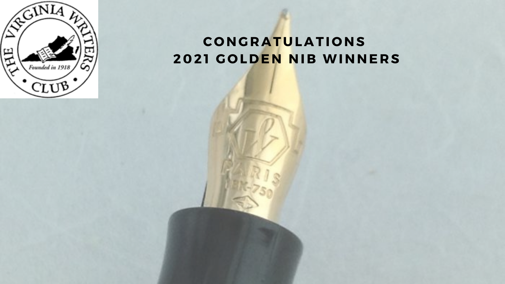 Virginia Writers Club Announces 2021 “Golden Nib” Award Winners ...
