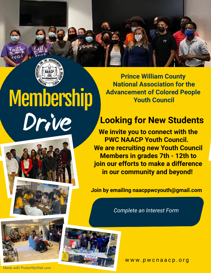 PWC Youth Council Membership Drive | Prince William Living