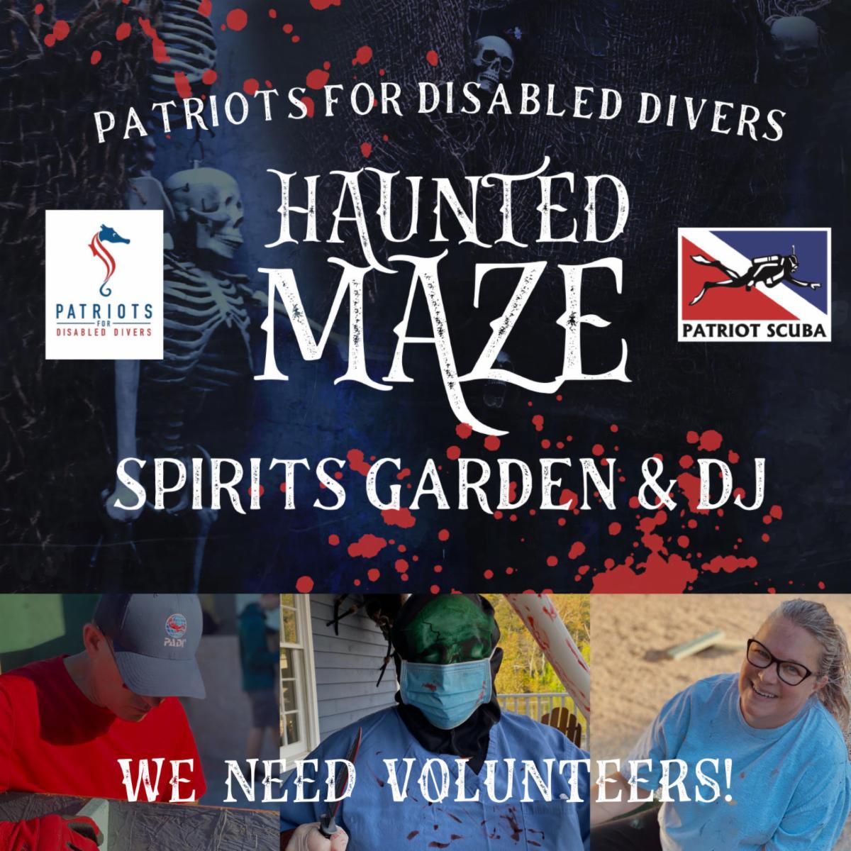 Spirits & Spirits Haunted Maze is Back! Volunteers Welcome | Prince ...