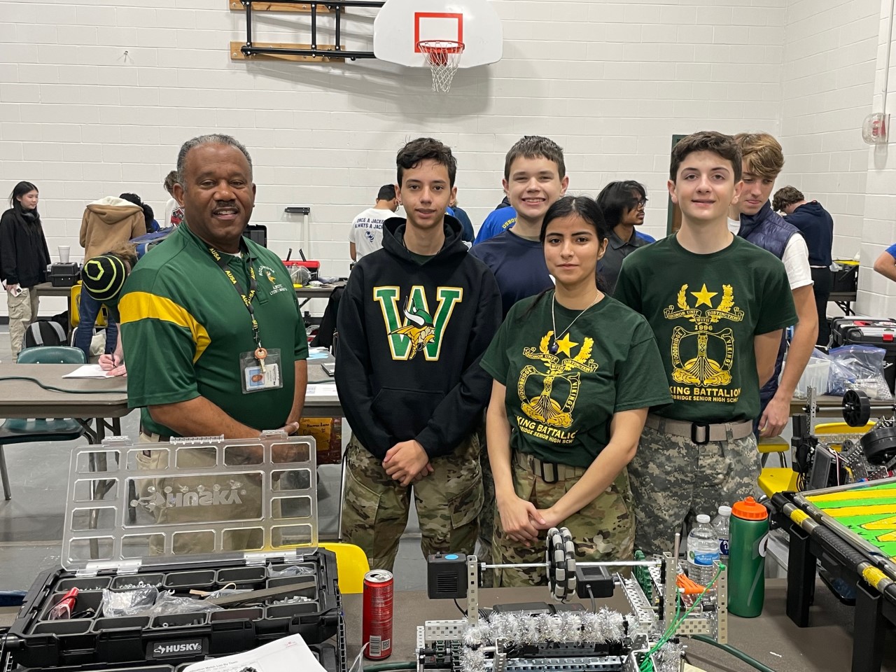Woodbridge High School First Year JROTC Robotics Team Wins Trip to ...