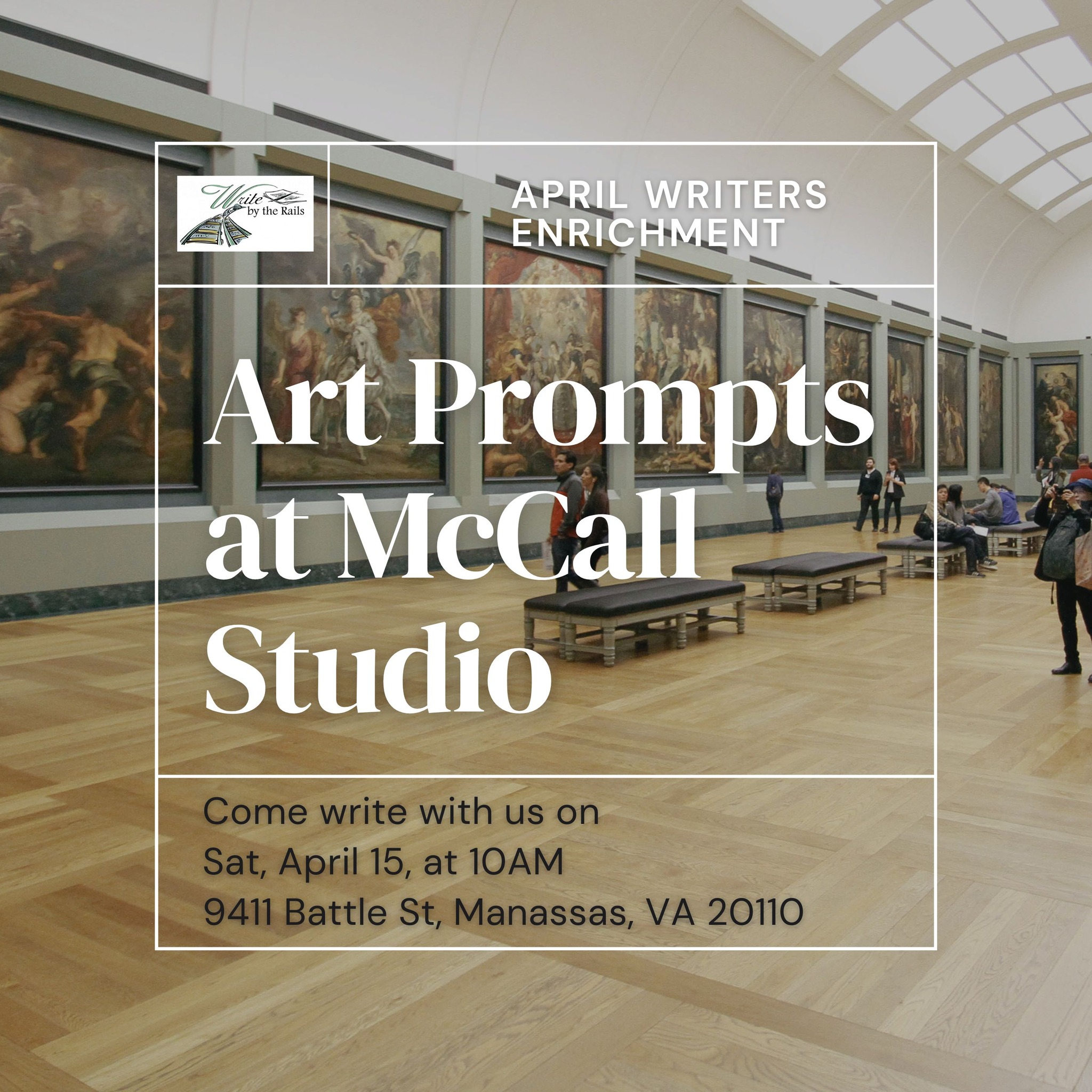 Write by the Rails Upcoming Events | Prince William Living