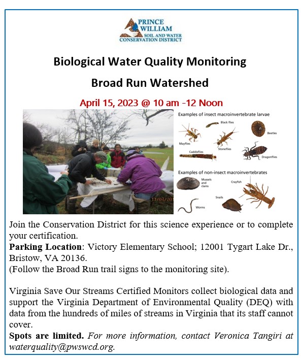 Upcoming Water Quality Events | Prince William Living