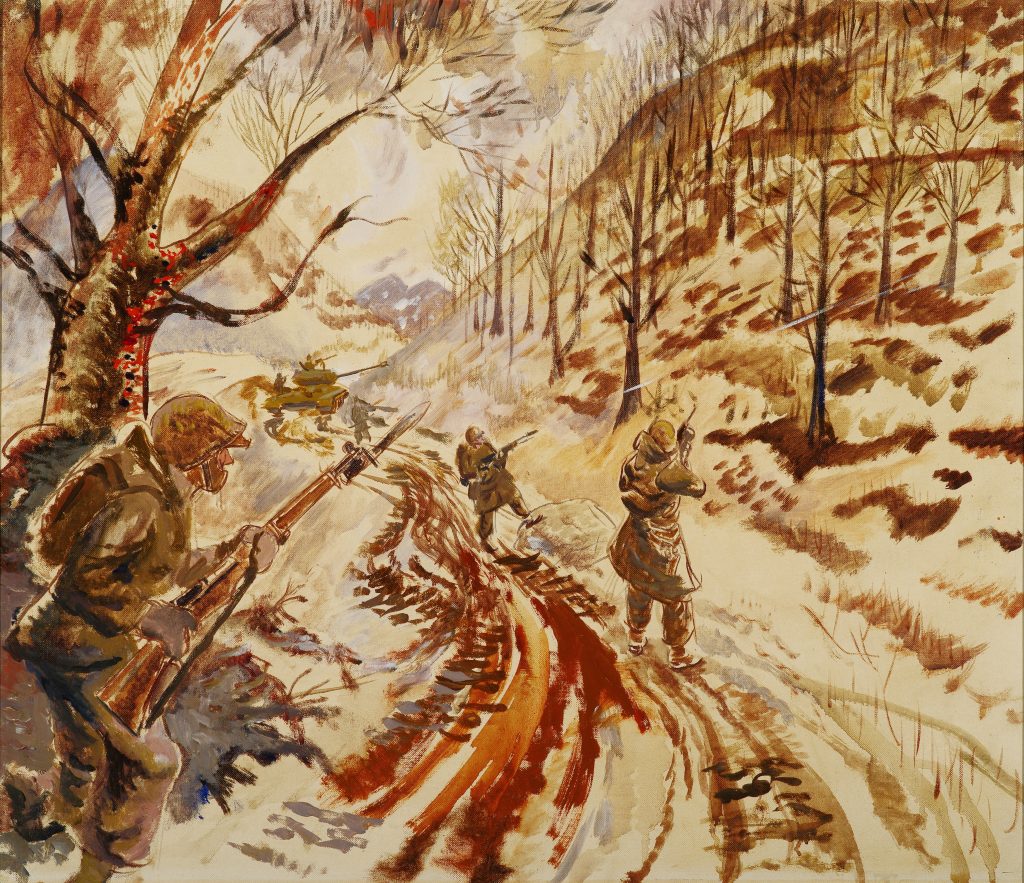 Combat Art Exhibit Provides a Unique Window into Wartime Experiences ...