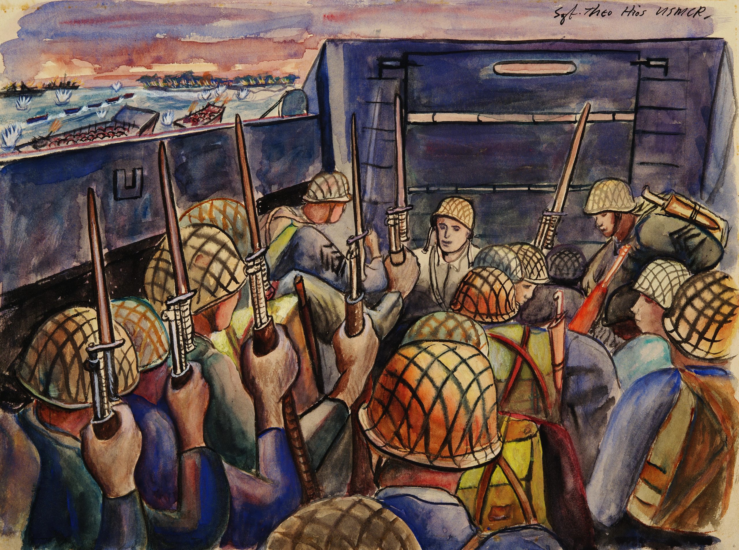 Combat Art Exhibit Provides a Unique Window into Wartime Experiences ...