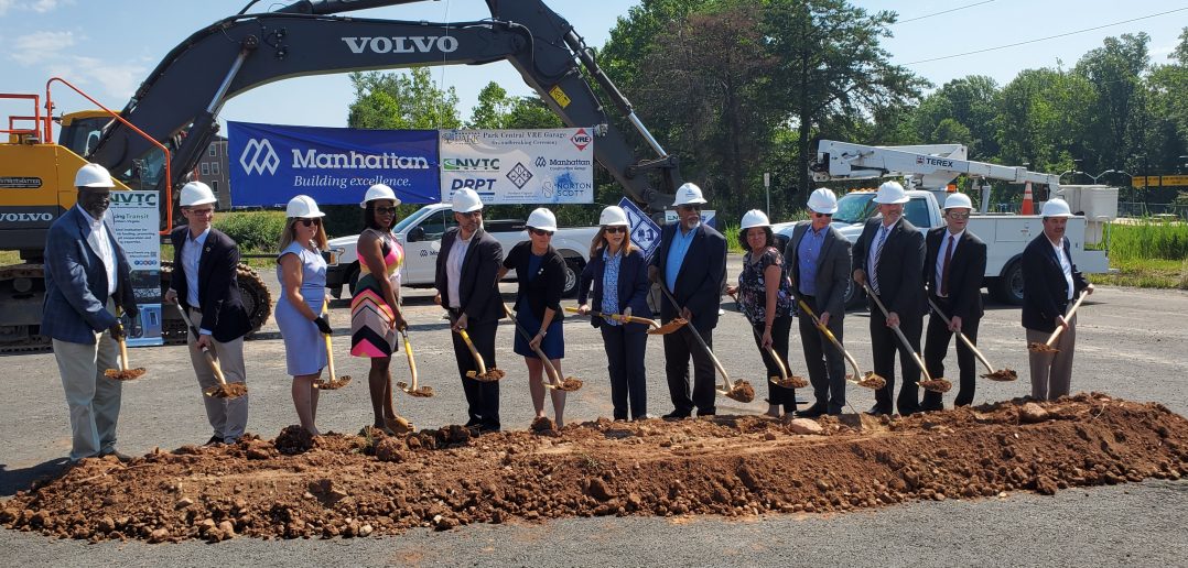 Groundbreaking on Manassas Park VRE Station Parking Expansion | Prince ...