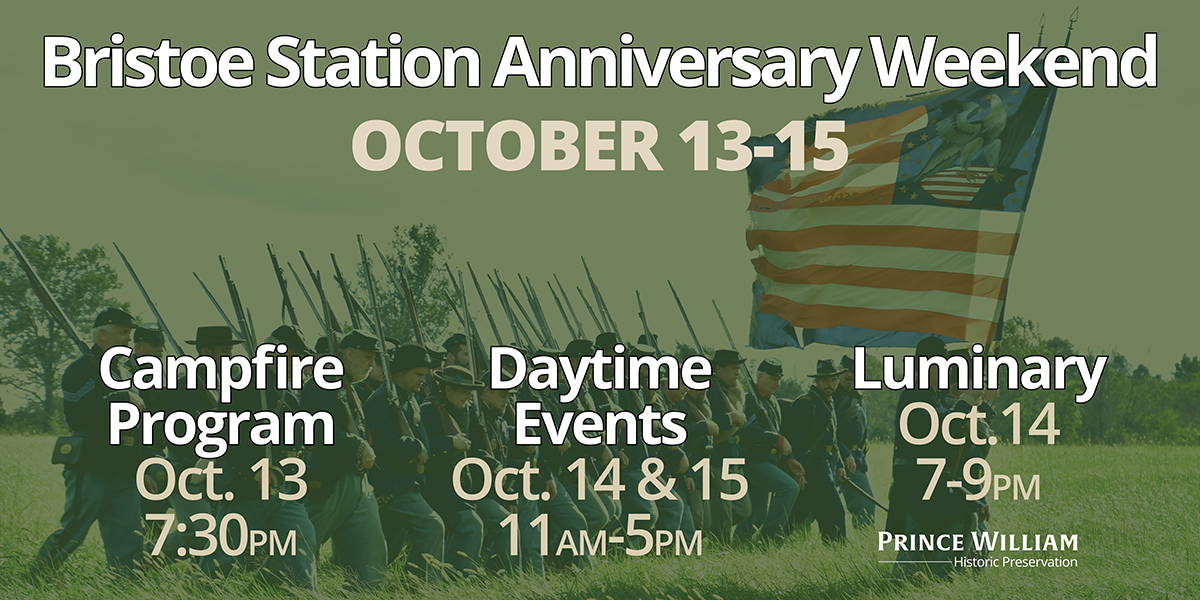 Bristoe Station Anniversary Weekend Oct. 13 to 15 | Prince William Living