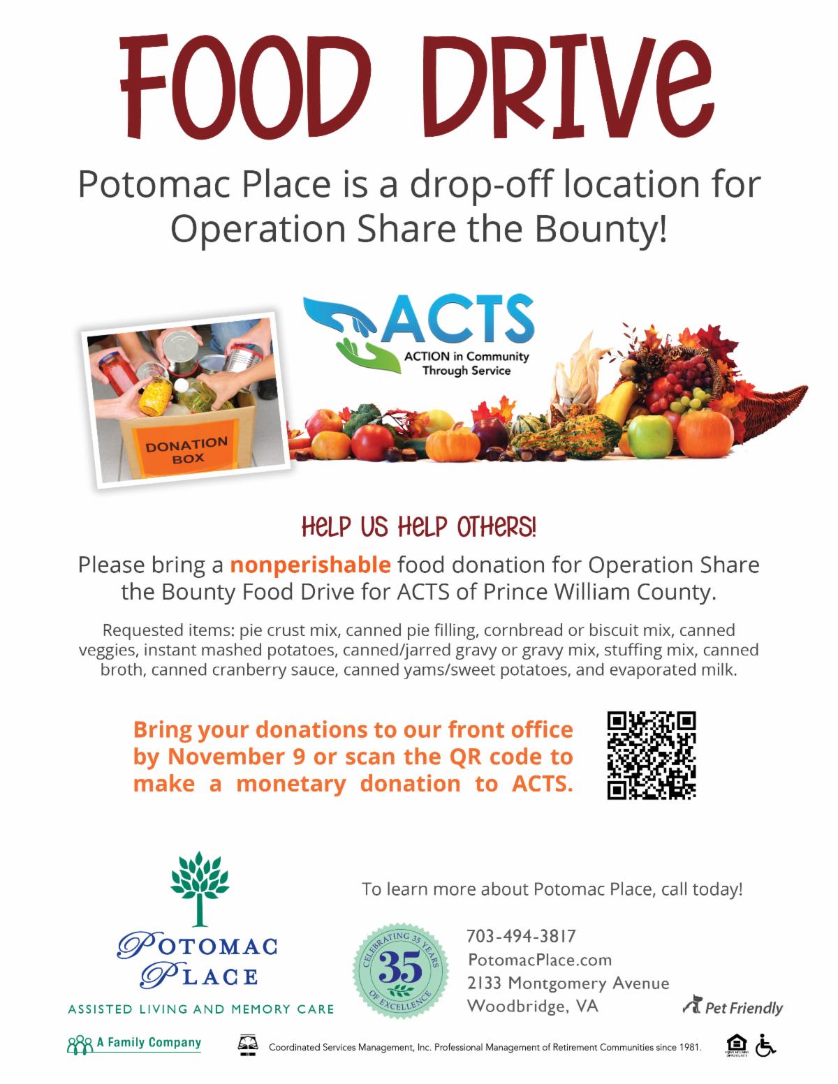 Operation Share the Bounty | Prince William Living