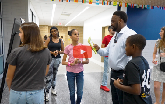 Potomac Shores Middle School Student Ambassadors Welcome New Students ...