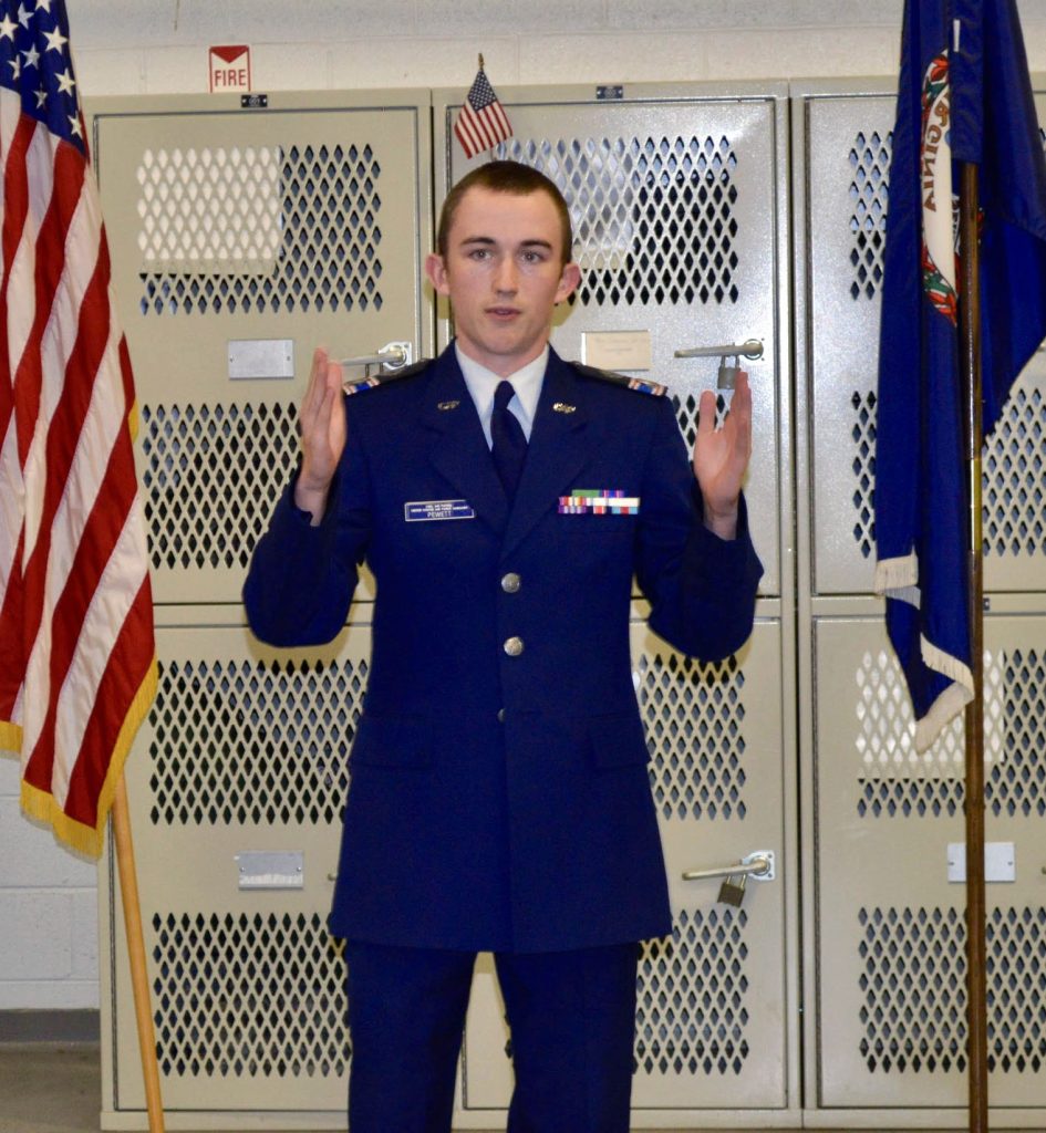 Pewett Assumes Command of Cadets in the Prince William Composite ...