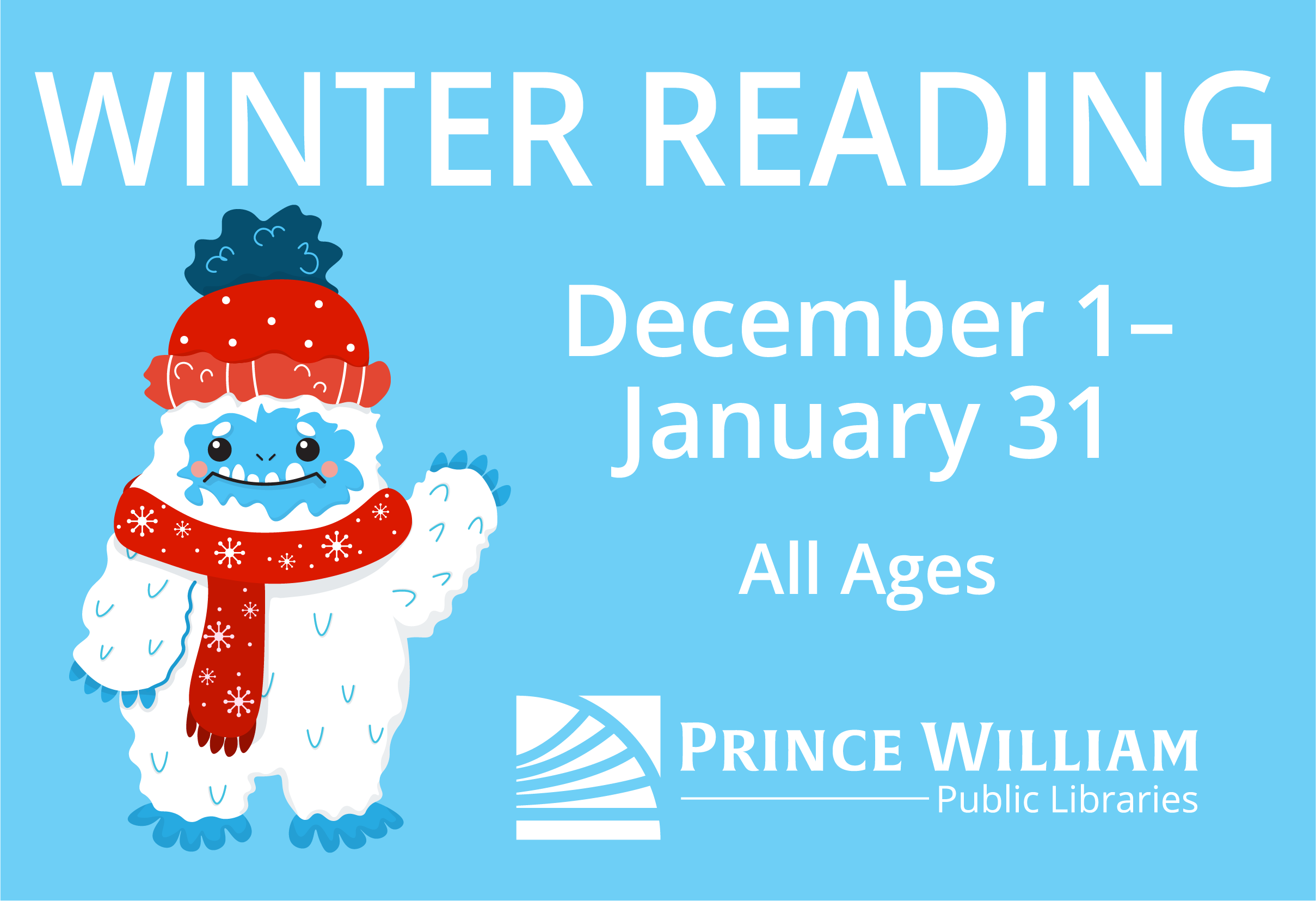 Get Yeti for Winter Reading | Prince William Living