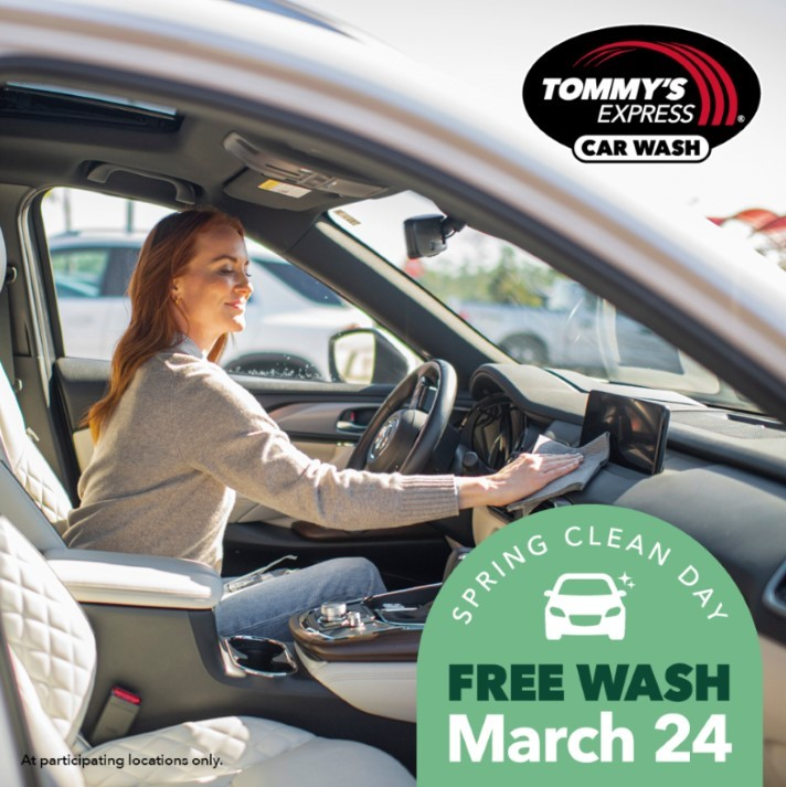 Jump-Start Your Spring Clean Routine with a Free Car Wash at Tommy’s ...