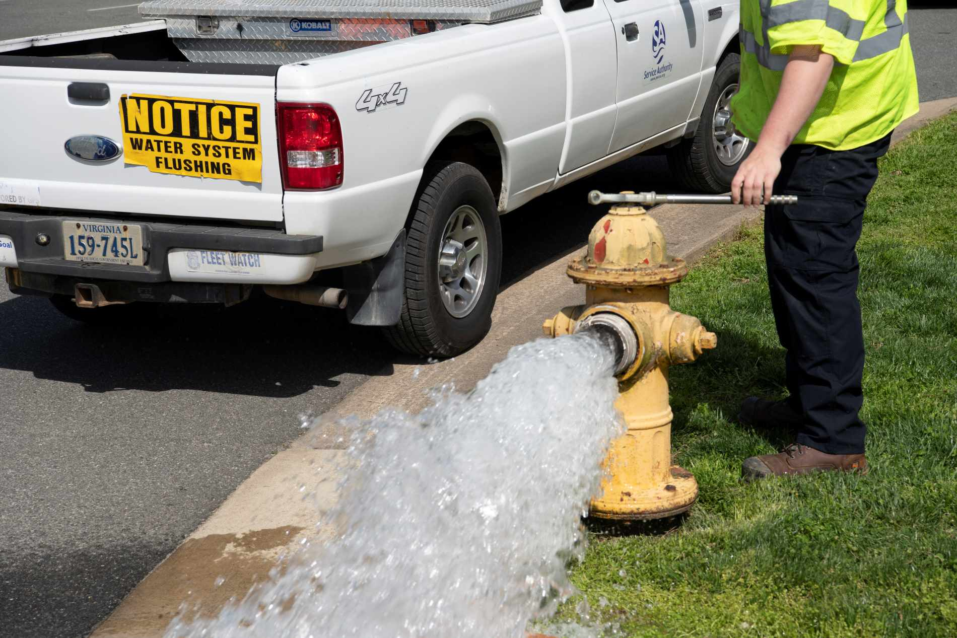 Service Authority Annual Water System Spring Flushing Gets Underway ...