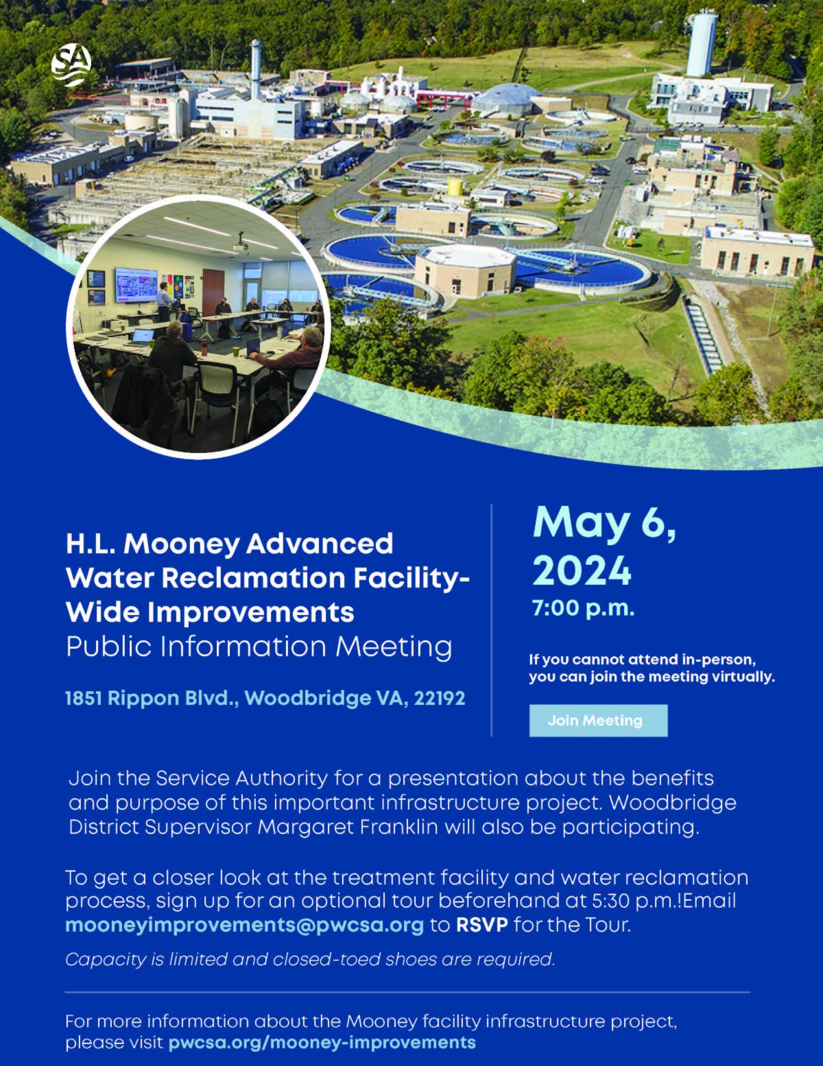 Mooney Plant Facility-Wide Improvements Public Information Meeting ...