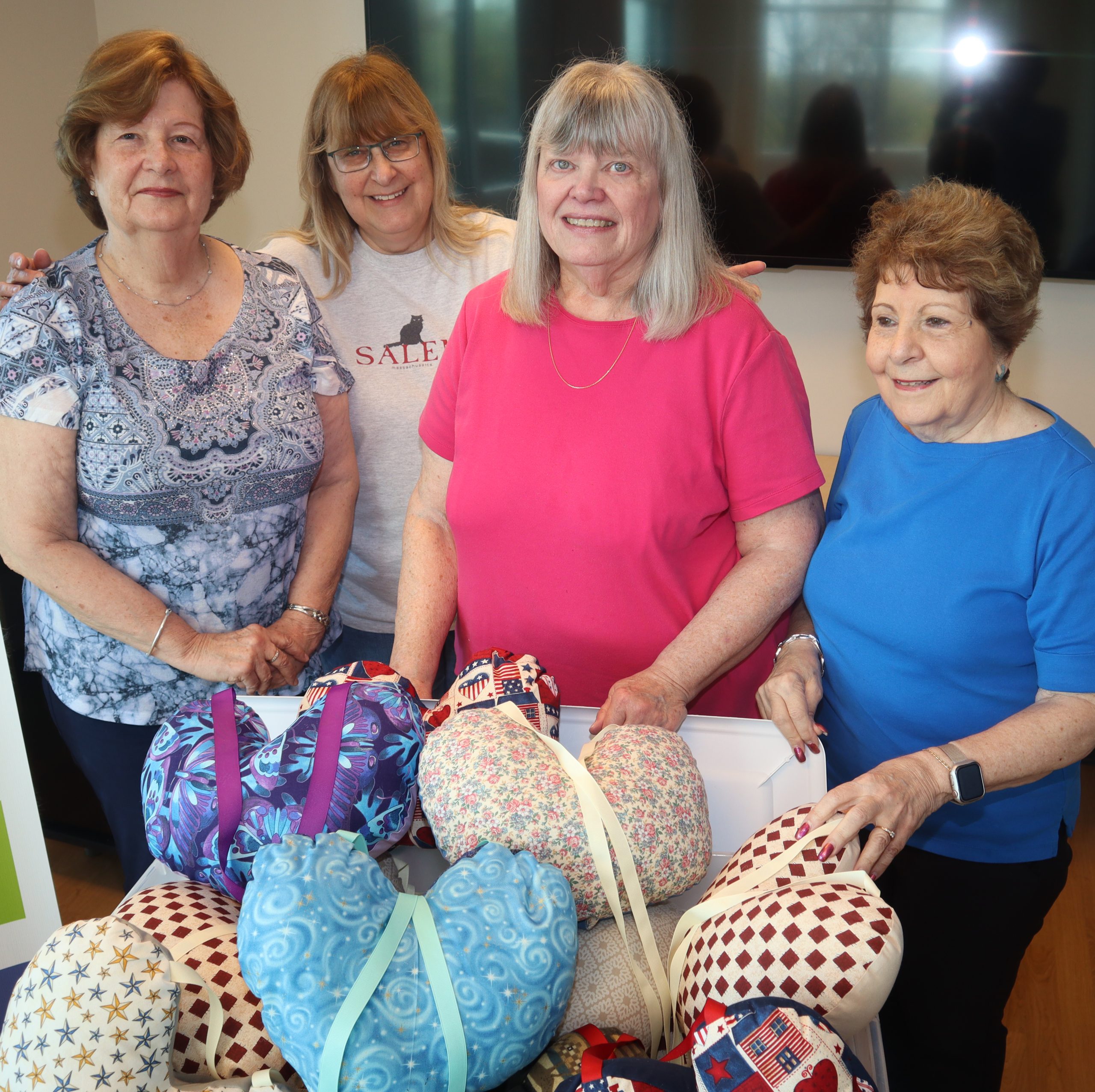 Woodbridge Woman’s Club Pillow-Making Project Brings Comfort to Sentara Cancer Survivors ...