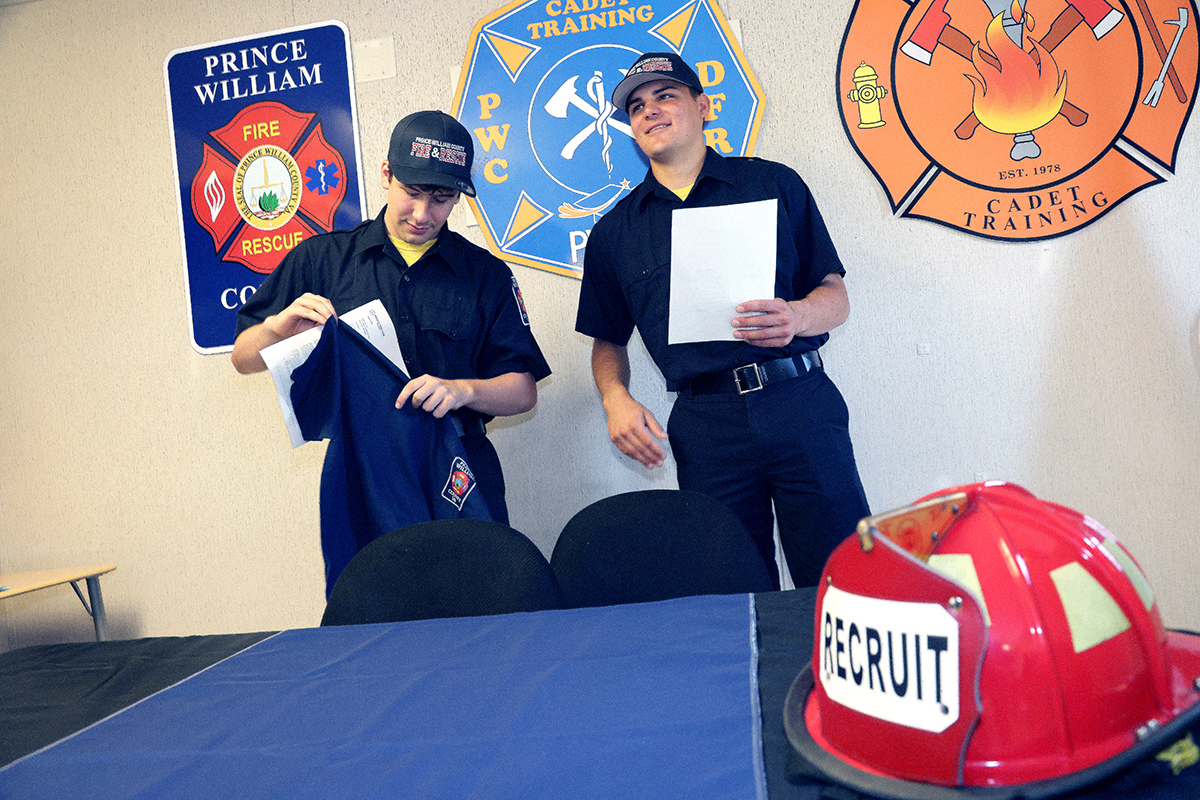 Cadets Sign on as Fire and Rescue Recruits | Prince William Living