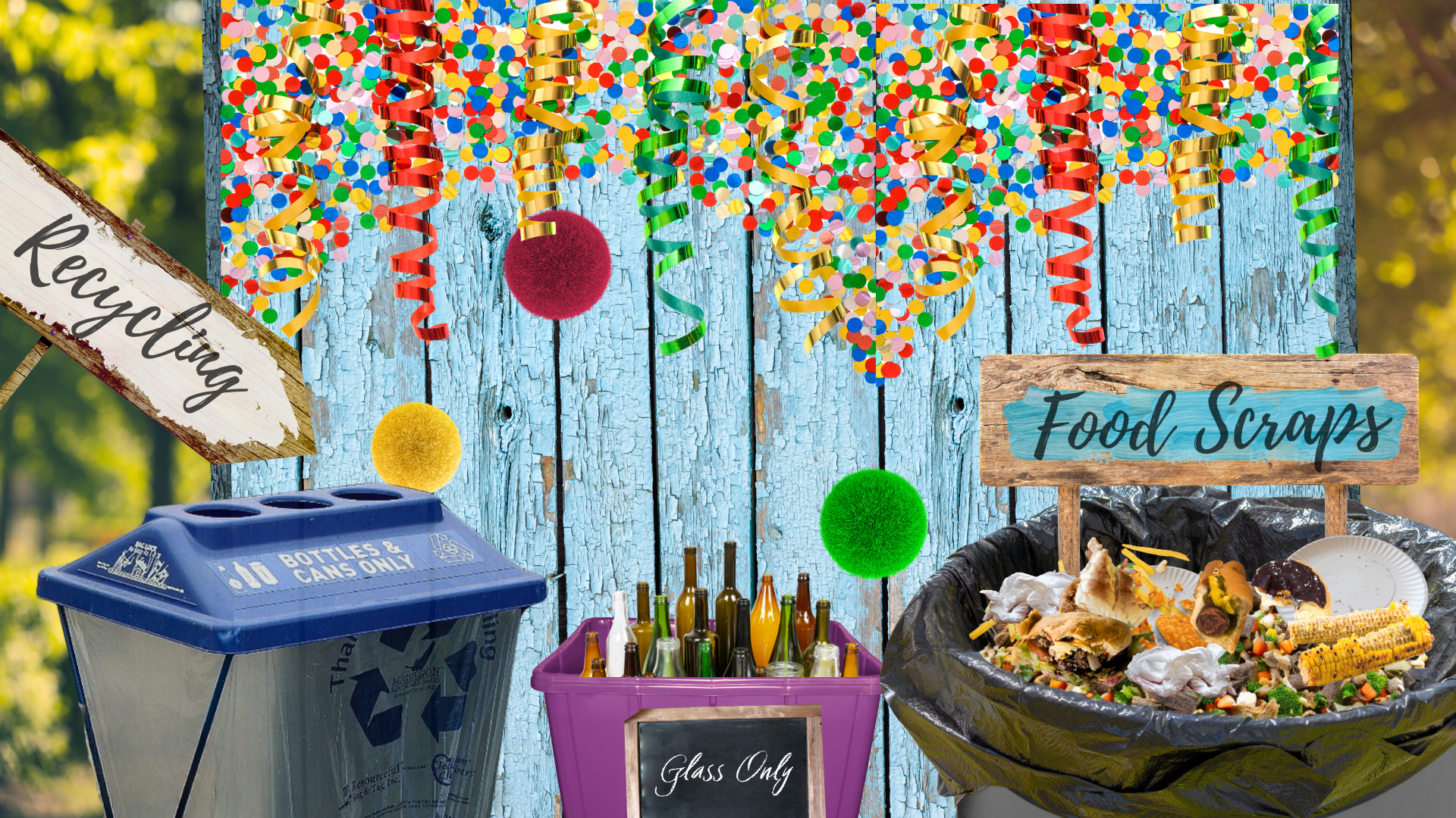 How Recycling Can Upgrade Your Next Social Event | Prince William Living