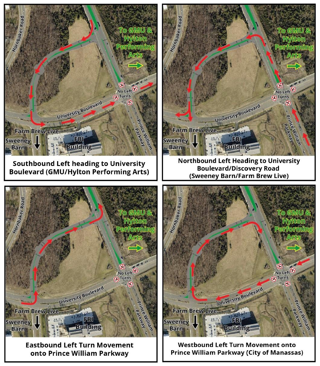 New Traffic Pattern Near Hylton Center | Prince William Living