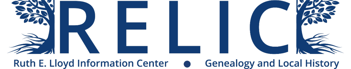 How Resources in RELIC Can Aid in Genealogical Research | Prince ...