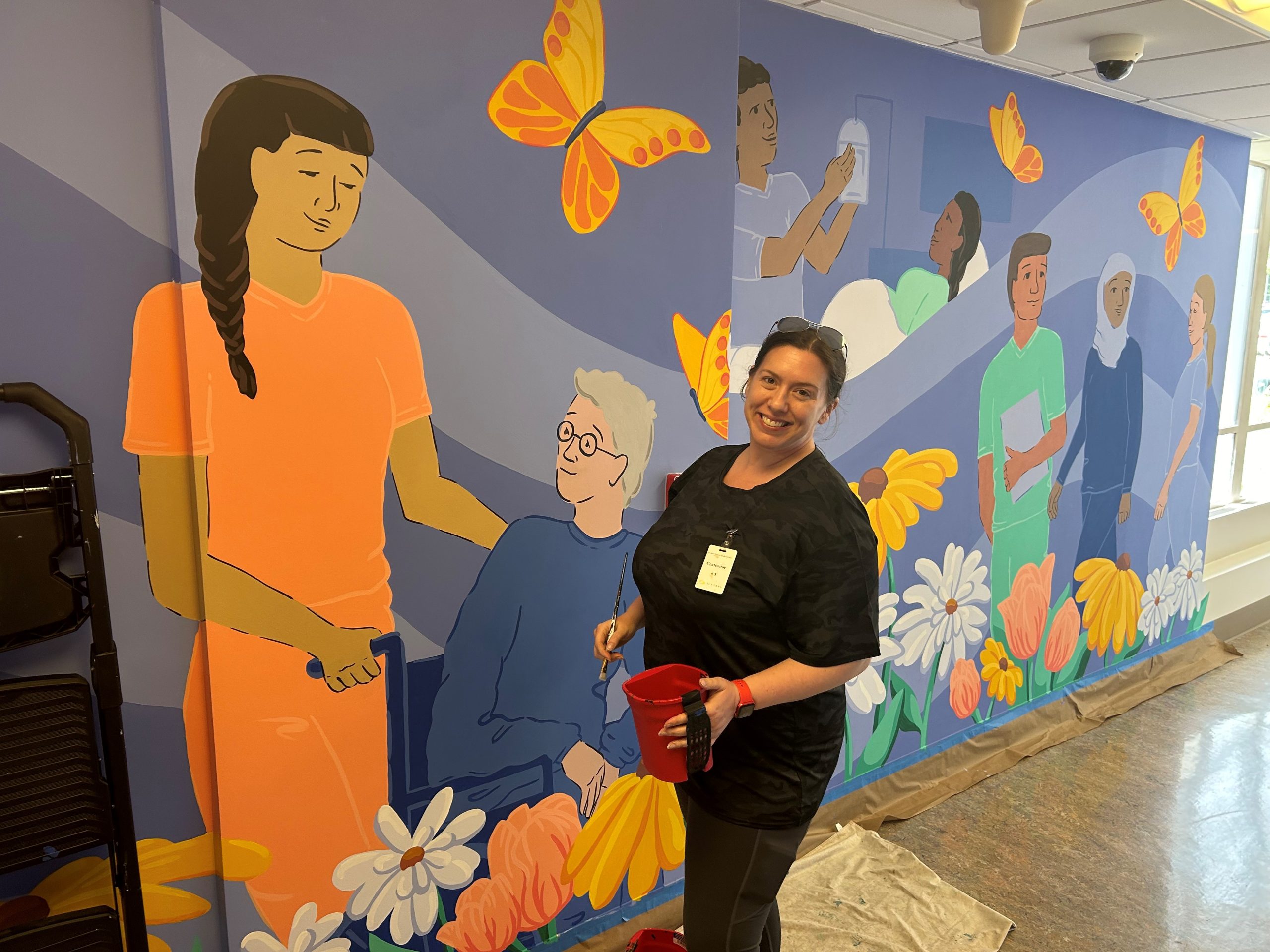 Mural by Local Artist Dedicated at Sentara Northern Virginia Medical ...