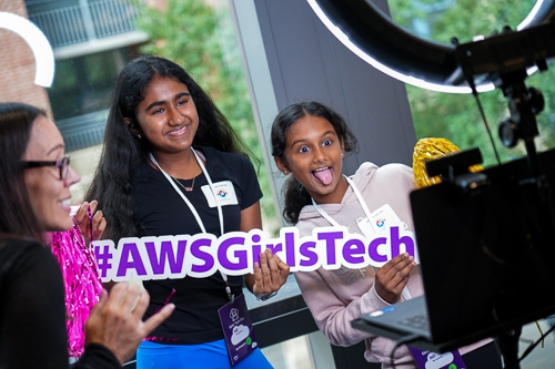 Annual AWS Girls' Tech Day Inspires the Next Generation of Tech ...