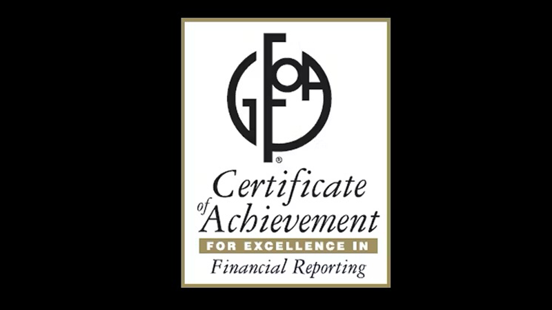 County Earns Certificate of Excellence in Financial Reporting for 43rd ...