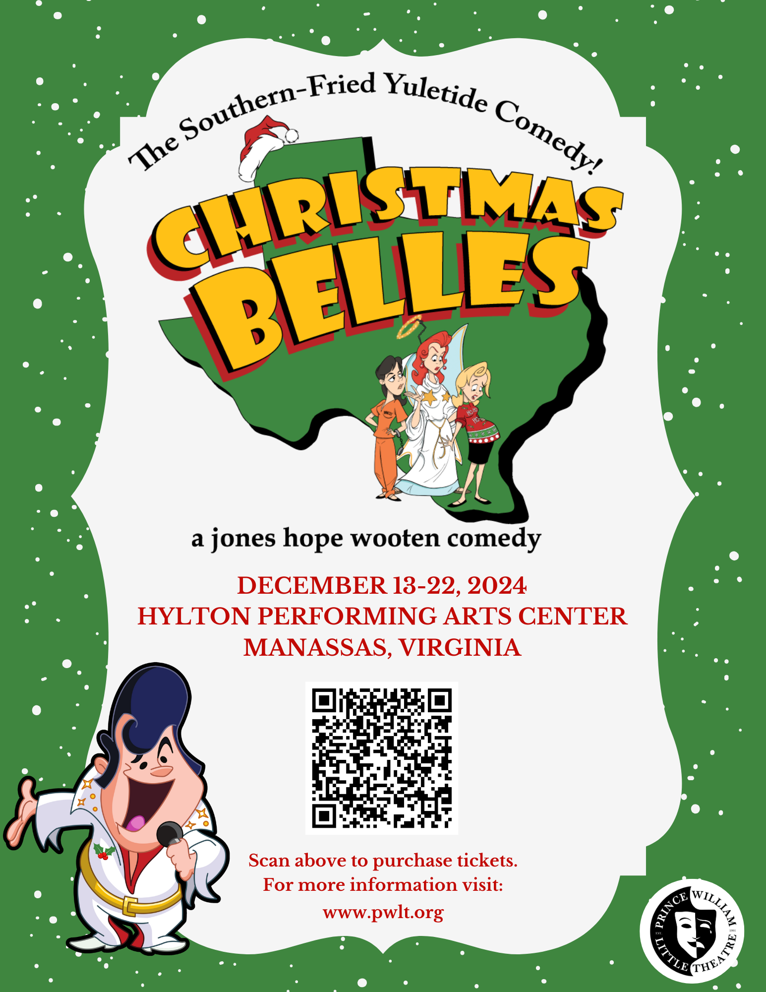 Prince William Little Theatre Presents the Play "Christmas Belles ...