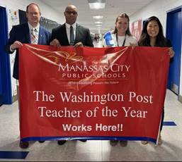 Abigail Huser Selected as MCPS's Washington Post Teacher of the Year ...