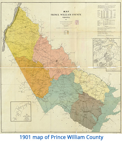 Mapping History: The 1901 Brown Map | Prince William Living