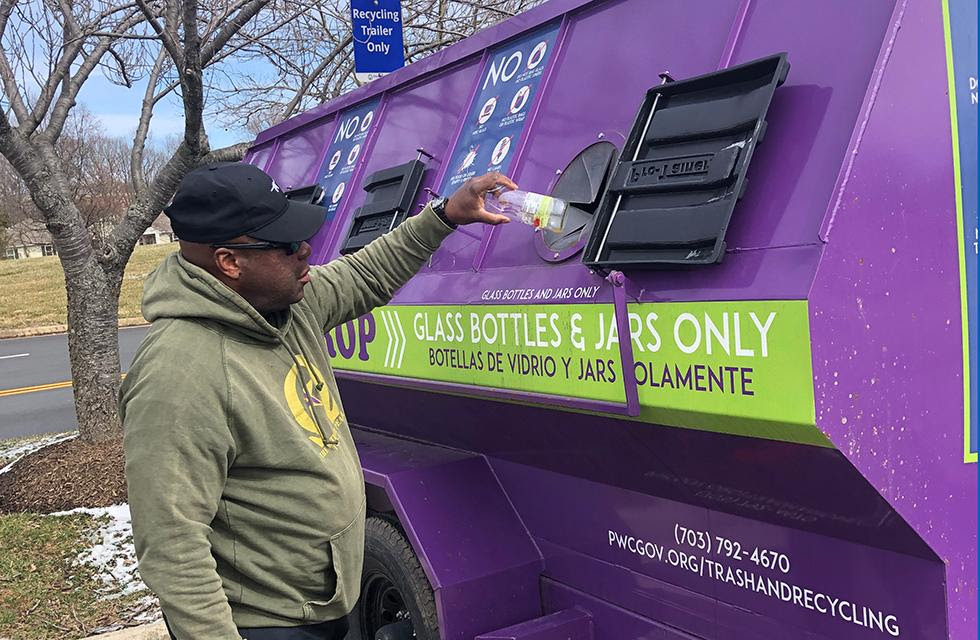 Glass Reincarnation and Hazardous Household Waste Disposal | Prince ...