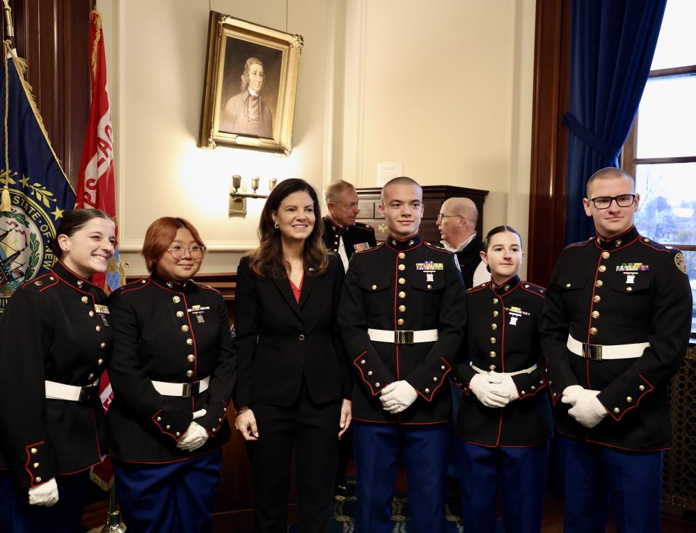 Historic 50-State Cake-Cutting for Marine 250 | Prince William Living