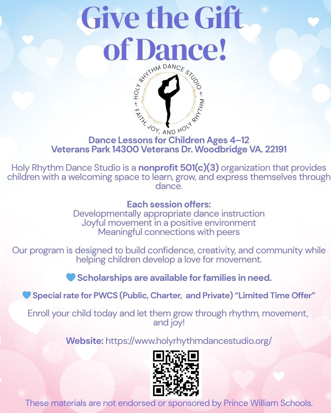 Where Faith Meets Dance: Christ-Centered Classes for Kids | Prince ...